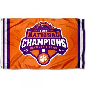 Quality 3x5National Champions Official Logo Flag for sale