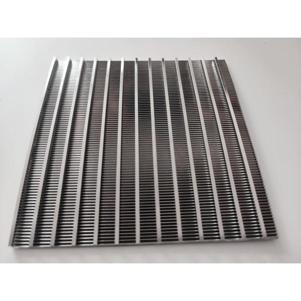 Quality Support Wire 2*3 Mm Wrap Wire 1.5*2.5mm 0.07 Slot Stainless Steel 316 L Wedge Wire Filter Screen Plates for sale