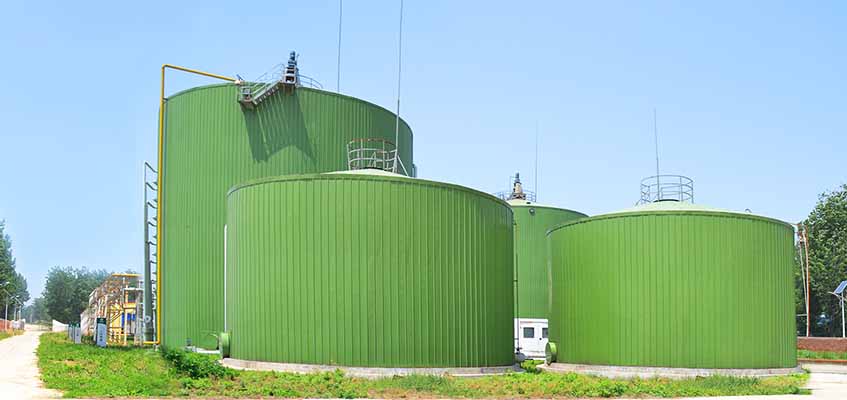 Biogas project helps build a clean and low-carbon energy system