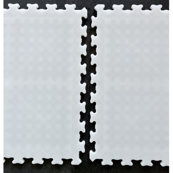 Quality White Outdoor Roller Hockey Tiles 12mm Thickness Interlocking Basketball Court for sale