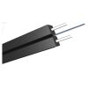 china Black LSZH Sheath FTTH Optical Fibre In Computer Network With 2*0.45mm Steel
