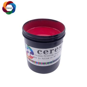 Quality 30 Degree Temperature Sensitive Ink Ceres Reversible Screen Printing Ink for sale