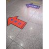 china Protection Floor 200um PVC Vinyl Stickers Hot Temperature Endurable