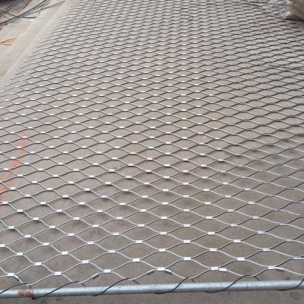 Quality Stainless Steel Wire Rope Netting X-Tend Mesh 1M Width For Industrial for sale