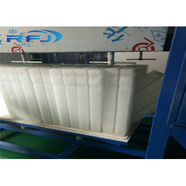 Quality Industrial Cube Clear Ice Block Maker Machine , Automatic Ice Block Machine for sale