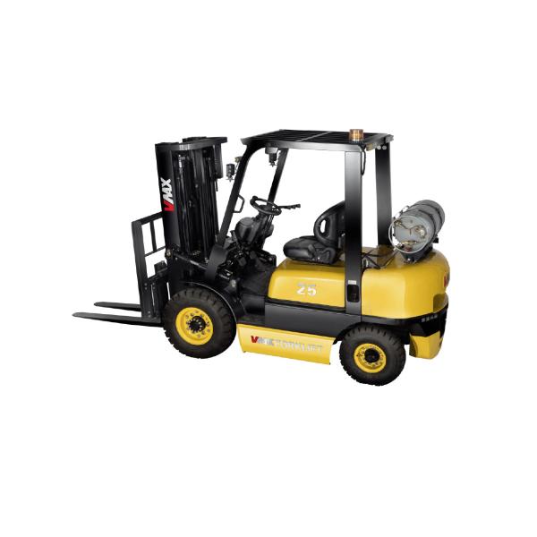 Quality Optional Color Gasoline LPG Forklift 2.5 Ton Automatic Transmission for sale