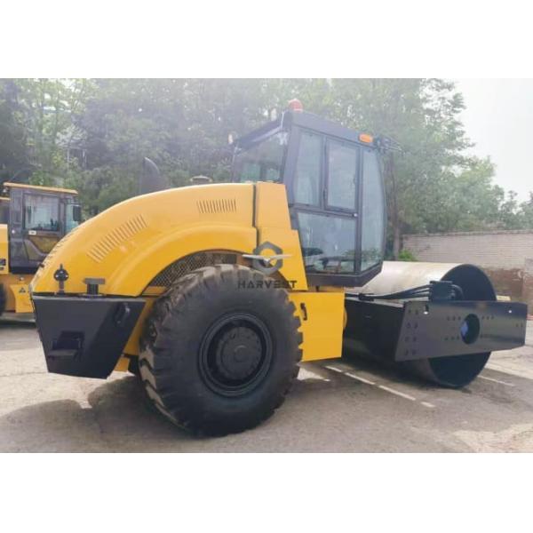 Quality 18 Ton Road Construction Single Drum Roller LT218B 150hp Powerful and stable for sale