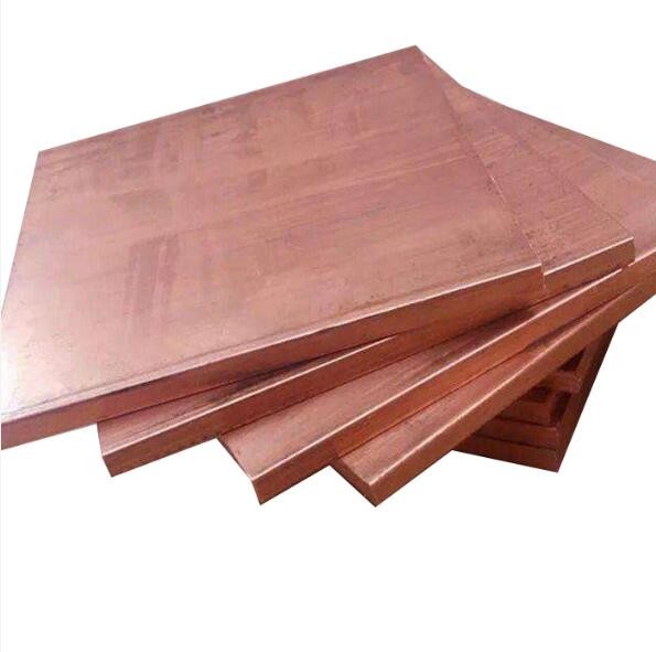 Quality Pure Thick Red Copper Sheet Good Thermal Conductivity for sale