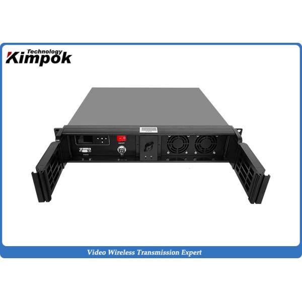 Quality 80W COFDM Video Transmitter , Wireless HDMI Extender 4k Long Range 60km NLOS for sale
