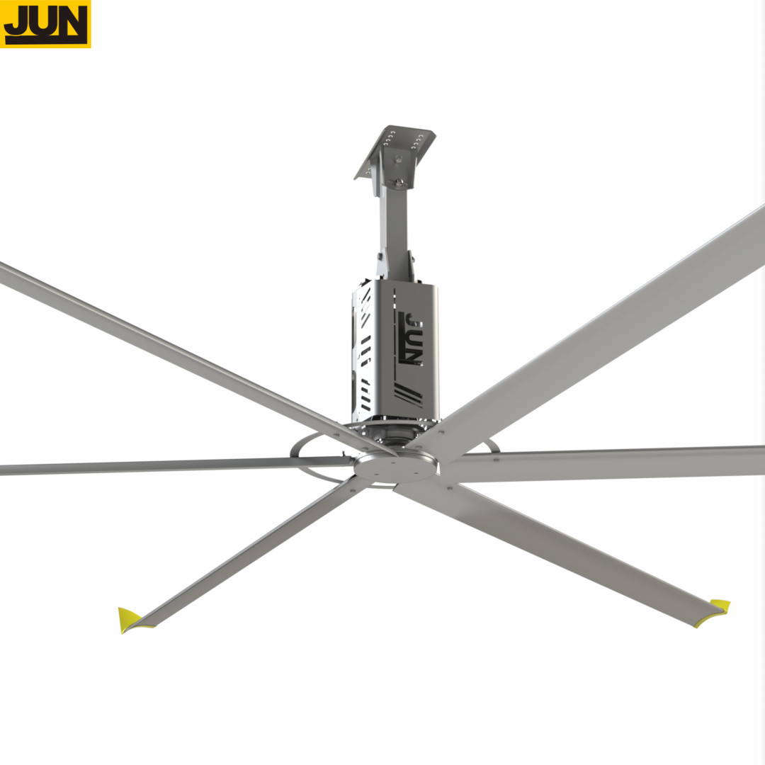Quality 1.5KW 24FT low speed HVLS Industrial Fans for home Residential for sale