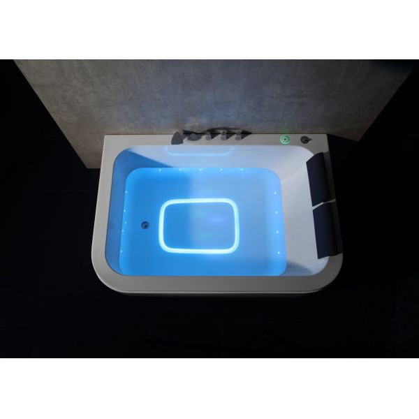 Quality E-8012 Double Rectangle Bathtub Touch Panel Controller For Two person for sale