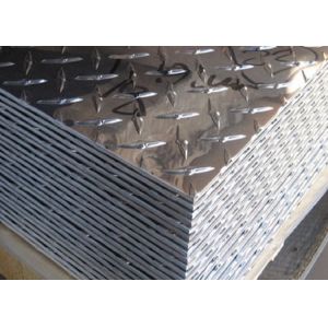 Quality 5052 5083 5754 Aluminum Checker Sheet / Aluminum Tread Plate For Trailer Decking for sale
