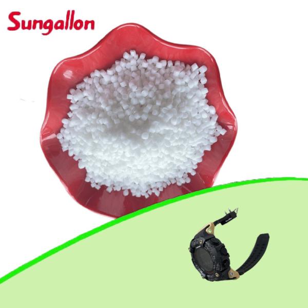 Quality Wearable Device White Opaque SEBS TPE Beads 35A~90A Multipurpose for sale