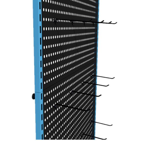 Quality Hardware Store Display Racks Counter Floor Shop Peg Tool Metal Furniture Shelf for sale