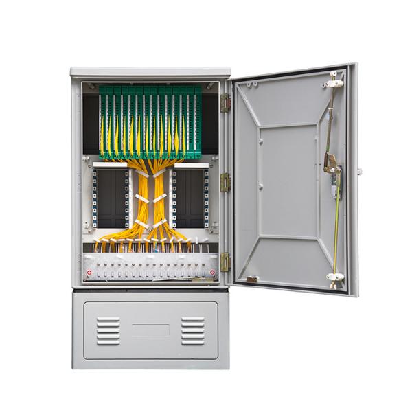Quality 450mm Fiber Optic Cable Joint Box Closure FTTB SMC Telecom Cabinet for sale