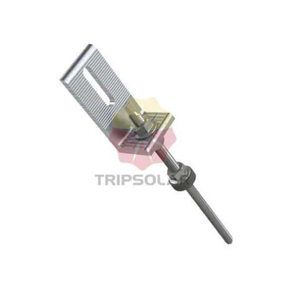 Quality Natural Silver Double Threaded Hanger Bolts for Secure and Durable Solar Panel for sale