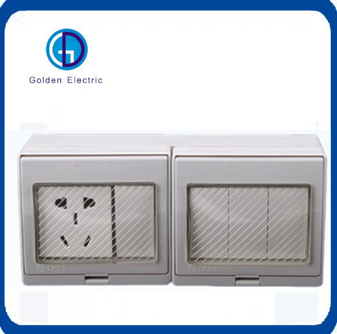 Quality Different sizes and specifications IP55 Multi Waterproof Switch Socket with for sale