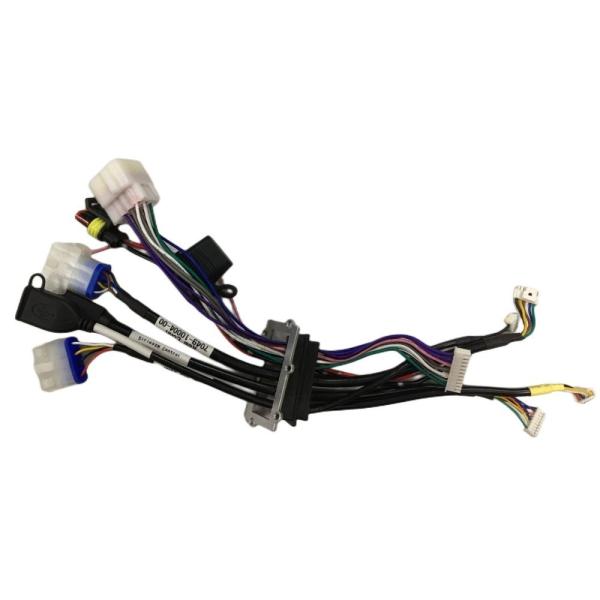 Quality Round Electronic Wire Harness Pure Copper Car Stereo Connectors for sale
