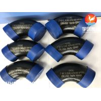 Quality ASTM A860 WPHY60 WPHY42 WPHY52 WPHY65 WPHY70 WPHY80 CARBON STEEL ELBOW BLACK PAINTING for sale