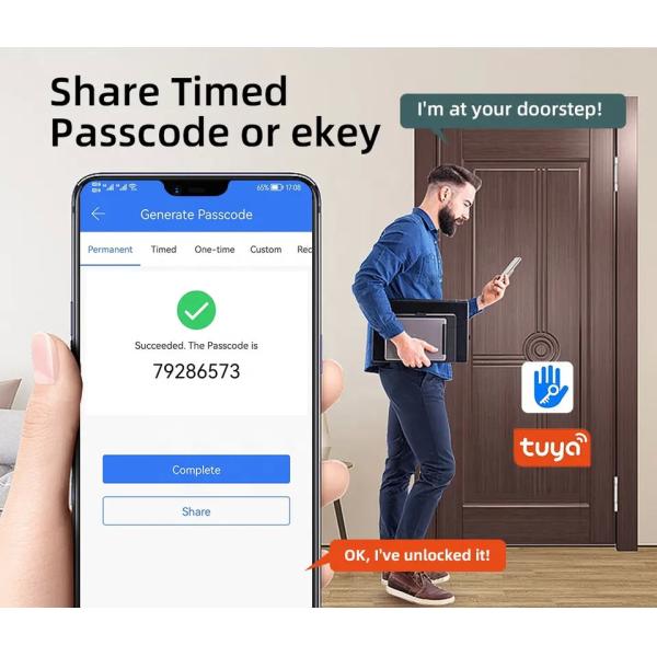 Quality TH-103D Face recognitional Door Lock for sale