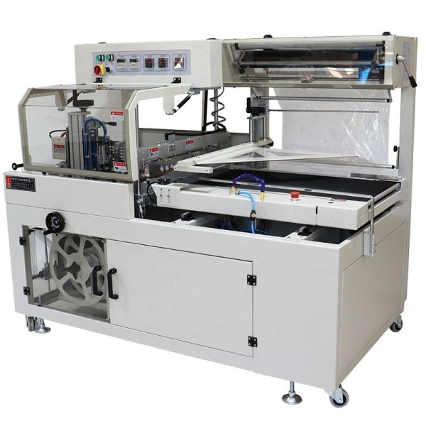 Quality 55cm Sealing Width Automatic PVC POF Film Heat Shrink Wrapping Machine for sale