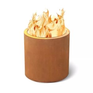Quality Portable Outdoor Camping Low Smoke Corten Steel Wood Burning Fire Pit for sale