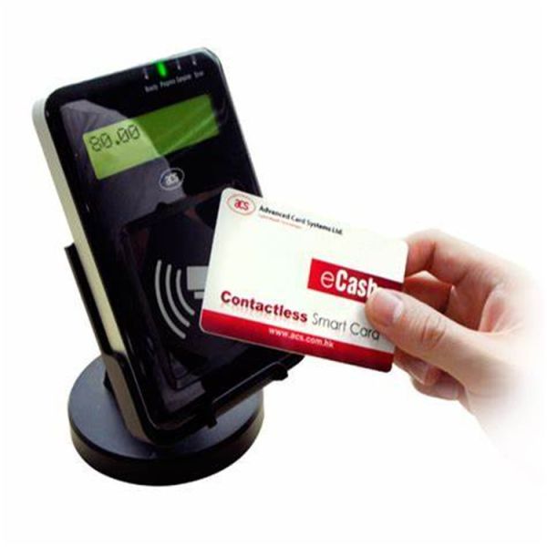 Quality LCD Display Contactless RFID NFC Reader ACR1222L For Bus Taxi for sale