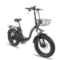 Quality EU Warehouse 1000W 20x4.0 Fat Tire Folding Electric Bike with 48V 18Ah Lithium for sale