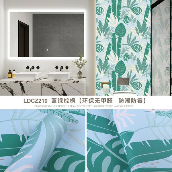 Quality Flower Plant Wallpaper for Apartment Home Decor Self-Adhesive Function Anti for sale