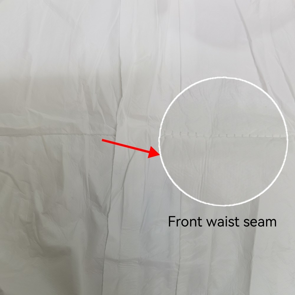 Durable Waterproof Protective Microporous Hooded Coveralls
