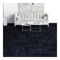 Quality Bright Color Embellishment Grey Nylon Carpet Tiles For Home Or Business for sale