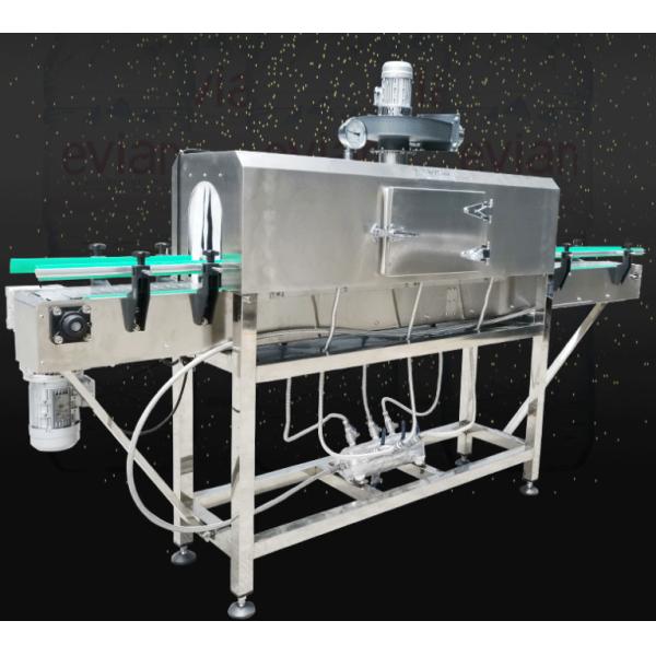 Quality Auto Electric Heat Steam Shrink Tunnel Machine 210pcs/min 50HZ for sale