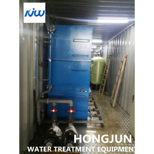 Quality 40GP Mobile Water Treatment Equipment For Industrial Water for sale