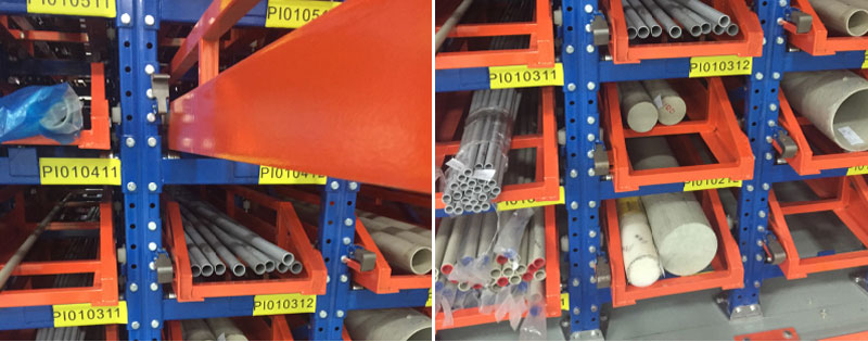 Roll Out Cassette (Honeycomb )Long Products Racking