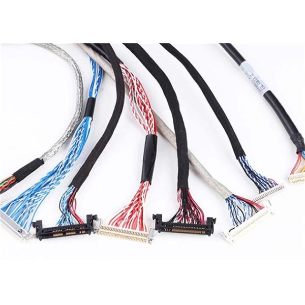 Quality Abrasion Resistance 6cores LVDS Cable Assembly LCD LED Led Tv Lvds Cable for sale