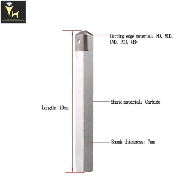 Quality Jewelry MFG Standard MCD Diamond Lathe Tools For Polishing for sale