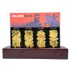 china UV Printing Challenger Medals With Display Showcase For Recognizing Outstanding