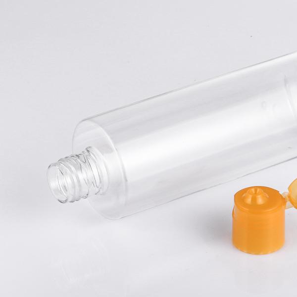 Quality Round Shape Plastic Screw Top Bottles With 33mm Cap OEM Available for sale