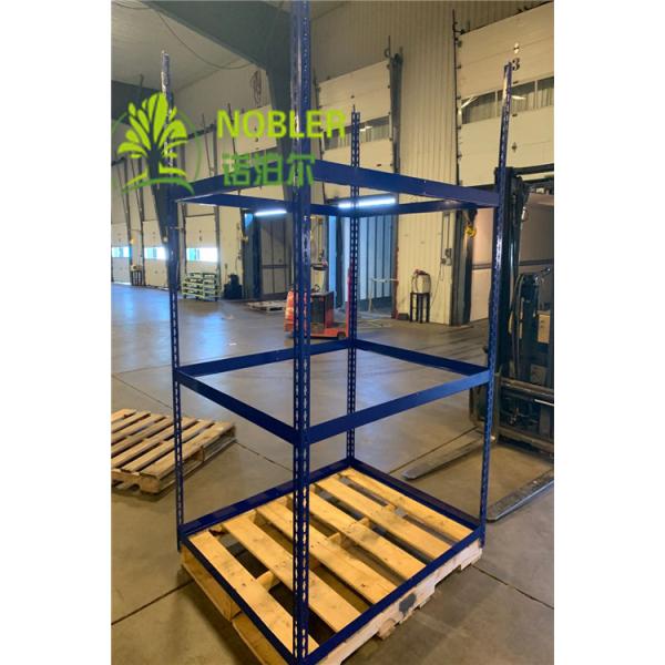 Quality Danish Flower Trolley EZ Container Euro Racks Powder Coated for sale