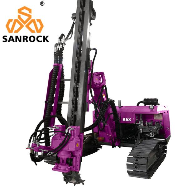 Quality Hydraulic Crawler DTH Drilling Machine Mining Borehole High Efficiency for sale