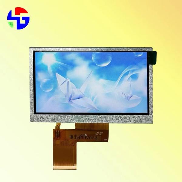 Quality Standard 480x272 High Brightness TFT Display 4.3 inch RGB Interface for sale