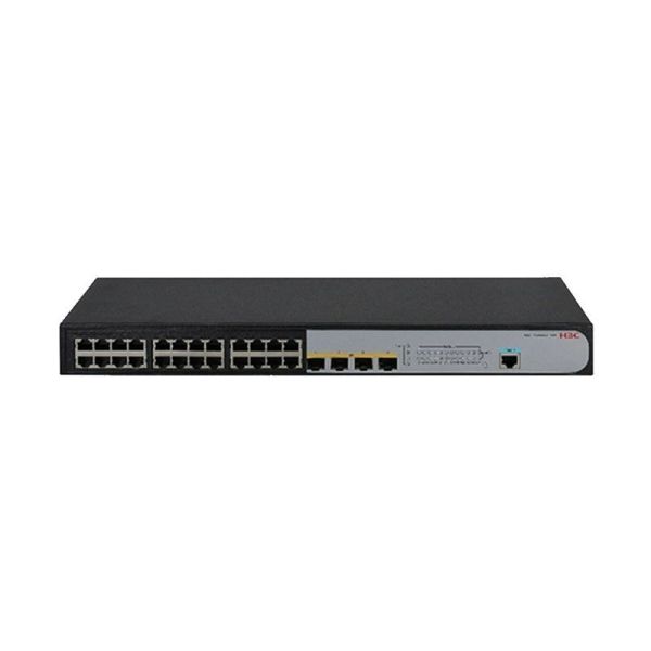 Quality 24 Port Gigabit Ethernet Switch with 4 SFP Optical Ports and HPWR-EI Power for sale