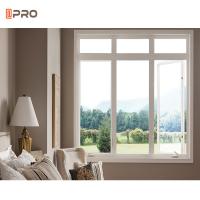 China Aluminium Glass Casement Windows pane replacement European Style factory