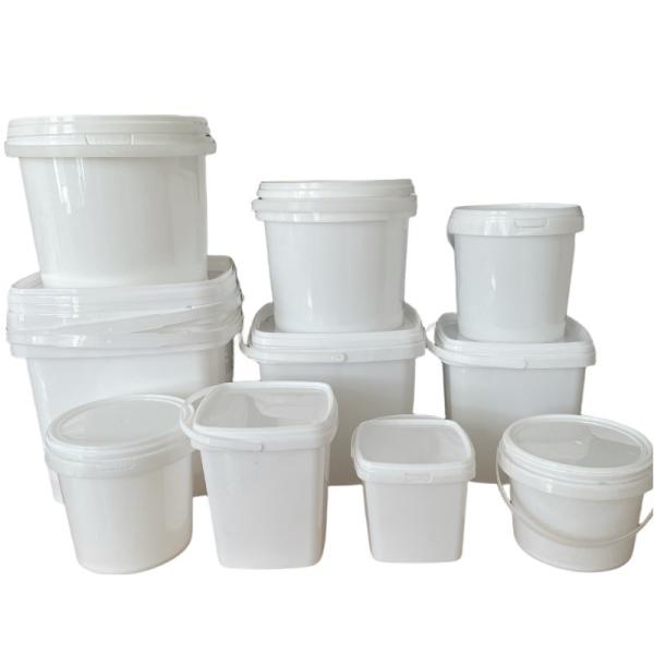 Quality Customize Plastic Container Small Plastic Bucket with 500ml Capacity and for sale