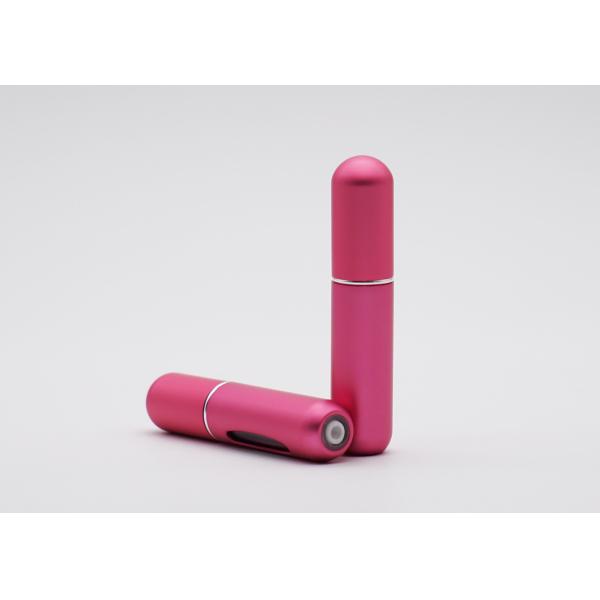 Quality Cosmetic Refillable Perfume Bottle Aluminum Outside Parfum Pump With 5ml for sale