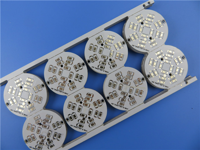 Quality Metal Core PCB Built On Aluminium Base With Panel Shipment for LED Lighting for sale