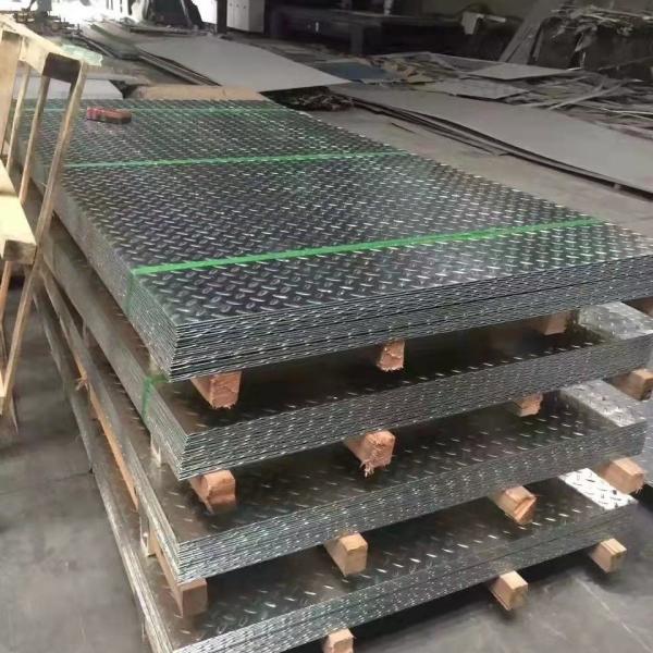 Quality 201 304 316L Anti Slip Checkered Stainless Steel Sheet for sale