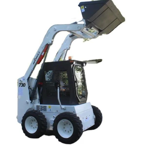 Quality CE EPA Certificate Mini Skid Steer Loader in Food Beverage Shops with Performanc for sale