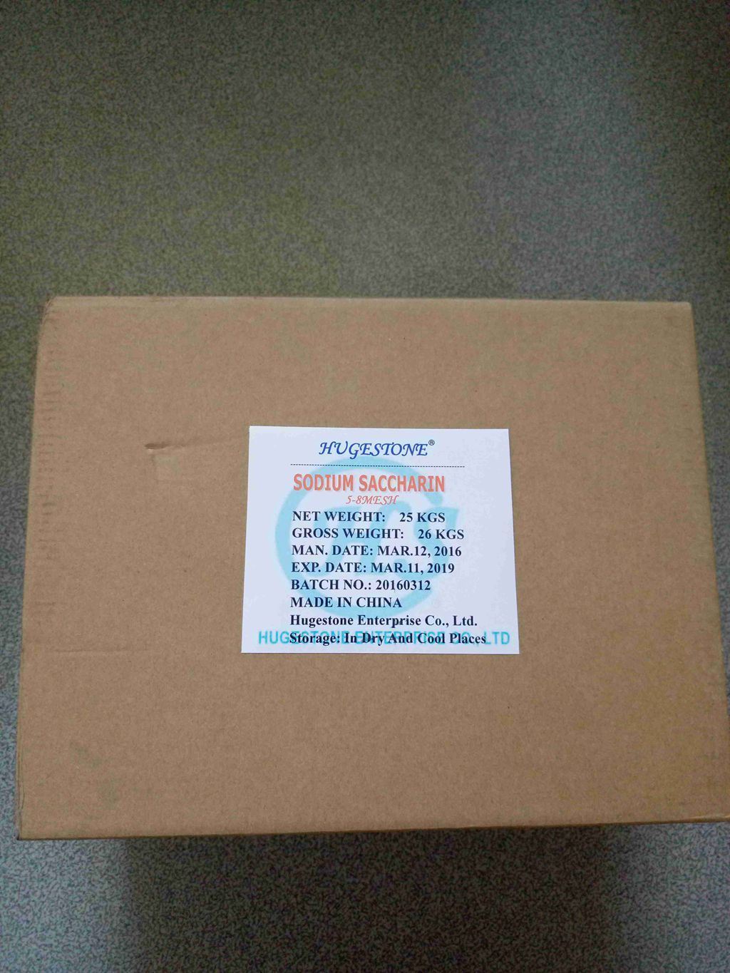 Sweetener Food Grade Sodium Saccharin