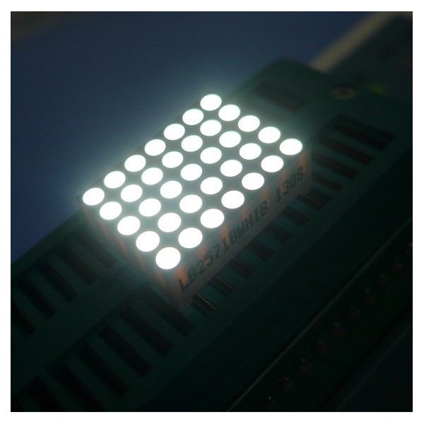 Quality High Efficiency Dot Matrix LED Display 5x7 Moving Signs / LED Matrix Screen for sale